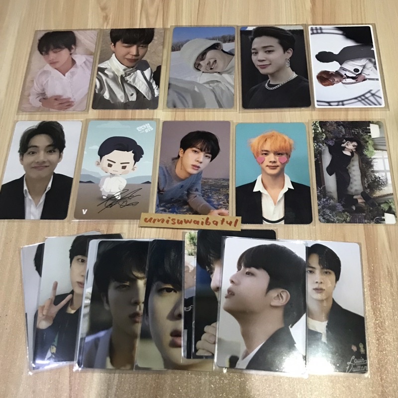 BTS Taehyung Jimin Jin Photocard PC | Shopee Malaysia