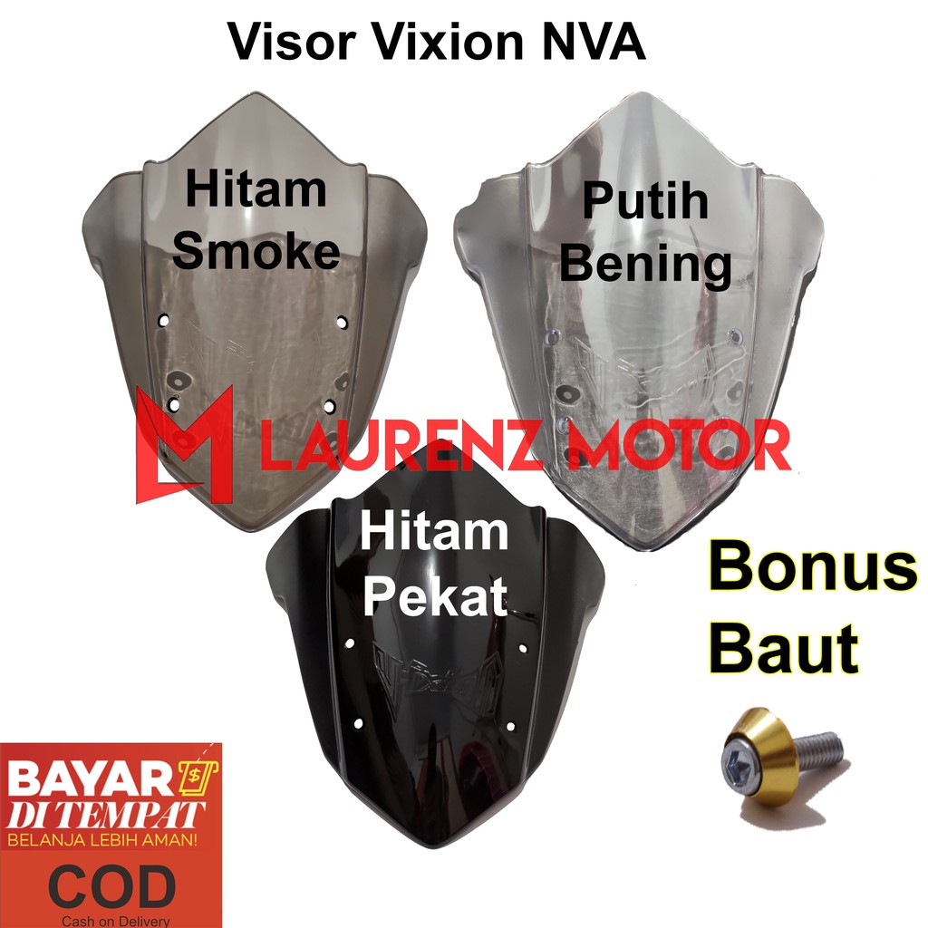 Visor Windshield Yamaha Vixion New Advance NVA | Shopee Malaysia