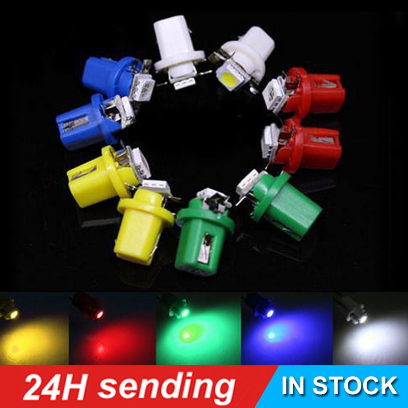 [Ready Stock] Mentol Led Kereta Car Meter Panel Bulb T5 LED B8.5D ...