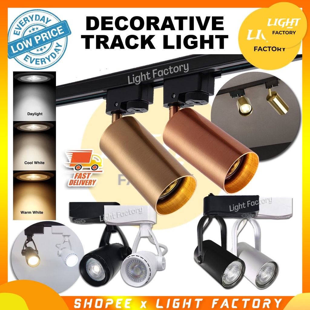 Track Light Casing / LED Track Rail Light / Indoor Spotlight Holder ...