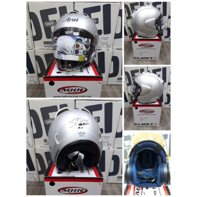 HELMET MHR RAM3 SILVER (CONVERT) | Shopee Malaysia