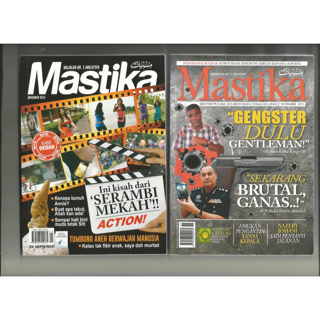 MAJALAH MASTIKA TAHUN 2013 & 2014 | Shopee Malaysia