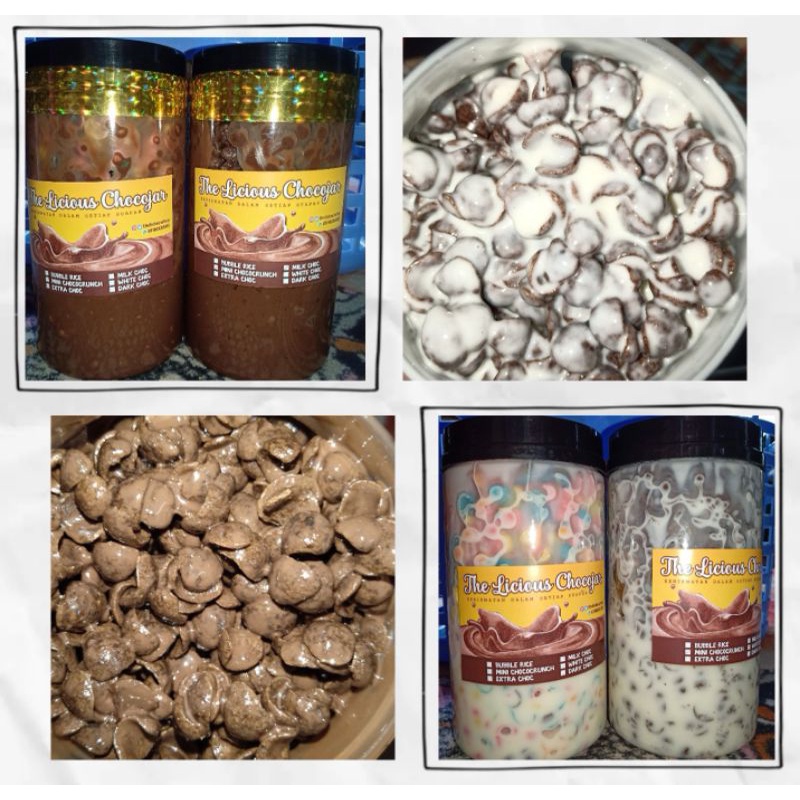 CHOCO JAR VIRAL SEDAP MURAH HARGA BORONG 500ML/600ML (Mini Chococrunch ...