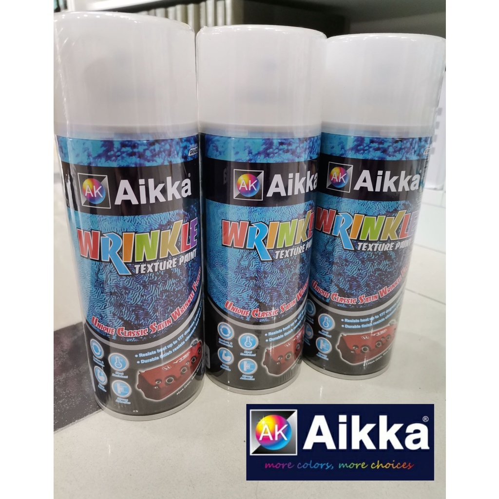 AIKKA WRINKLE PAINT/CAT MENGGERUTU/WK SERIES | Shopee Malaysia
