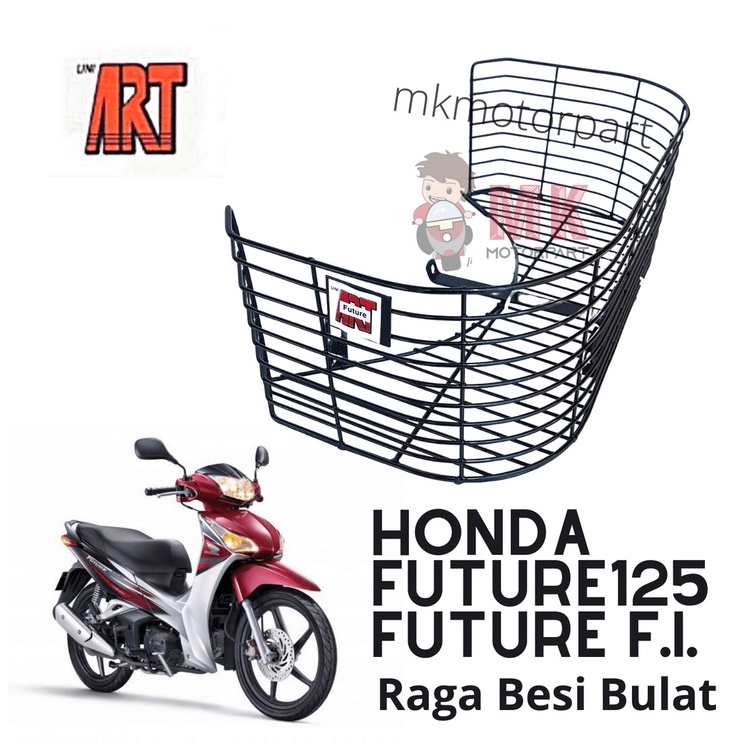 Bakul Raga BESI BULAT / Iron Wire Basket Honda FUTURE125 Carburetor & FUTURE Fuel Injection ...