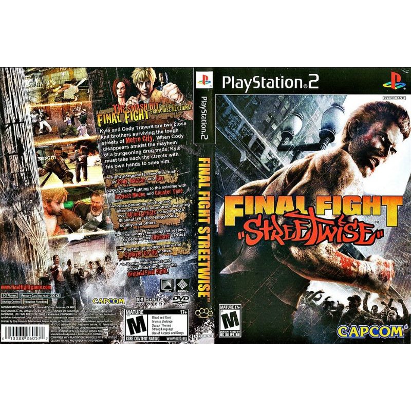 PS2 CD DVD GAMES (Final Fight: Streetwise) | Shopee Malaysia