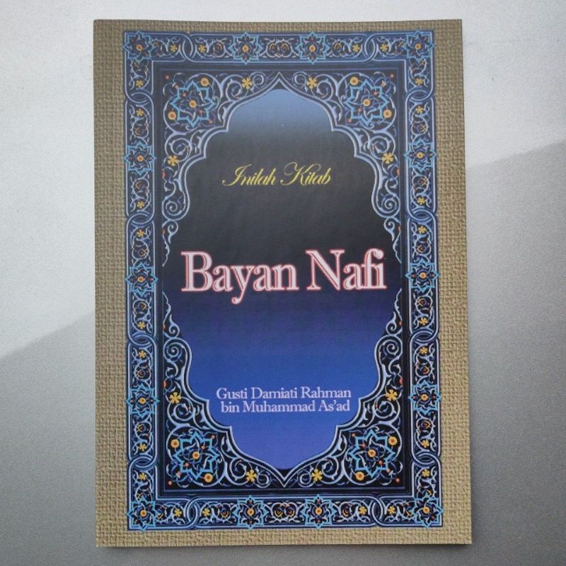 KITAB BAYAN NAFI ( RUMI ) | Shopee Malaysia