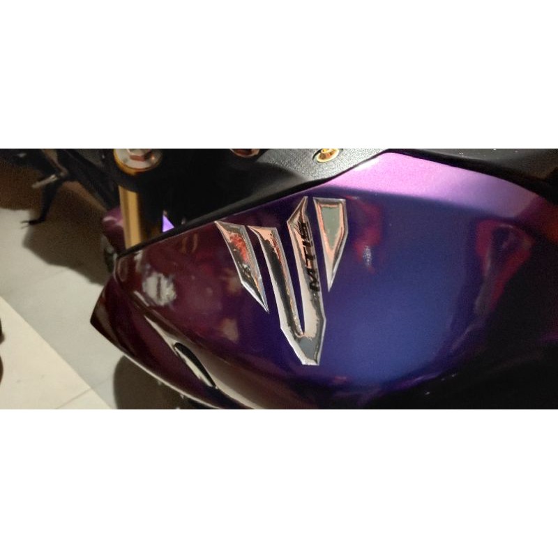 Set sticker logo & emblem YAMAHA MT15 vinyl decals accessories | Shopee ...