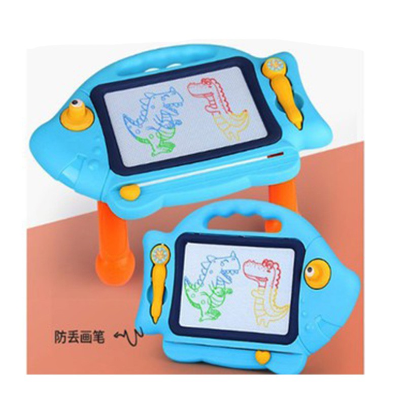2 in1 Colorful Fish Magnetic Drawing Board With Drawing Table Toy Boy ...