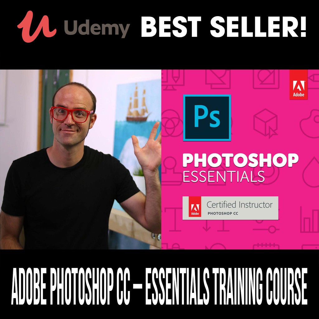 🔥Udemy - Adobe Photoshop CC – Essentials Training Course🔥 | Shopee Malaysia