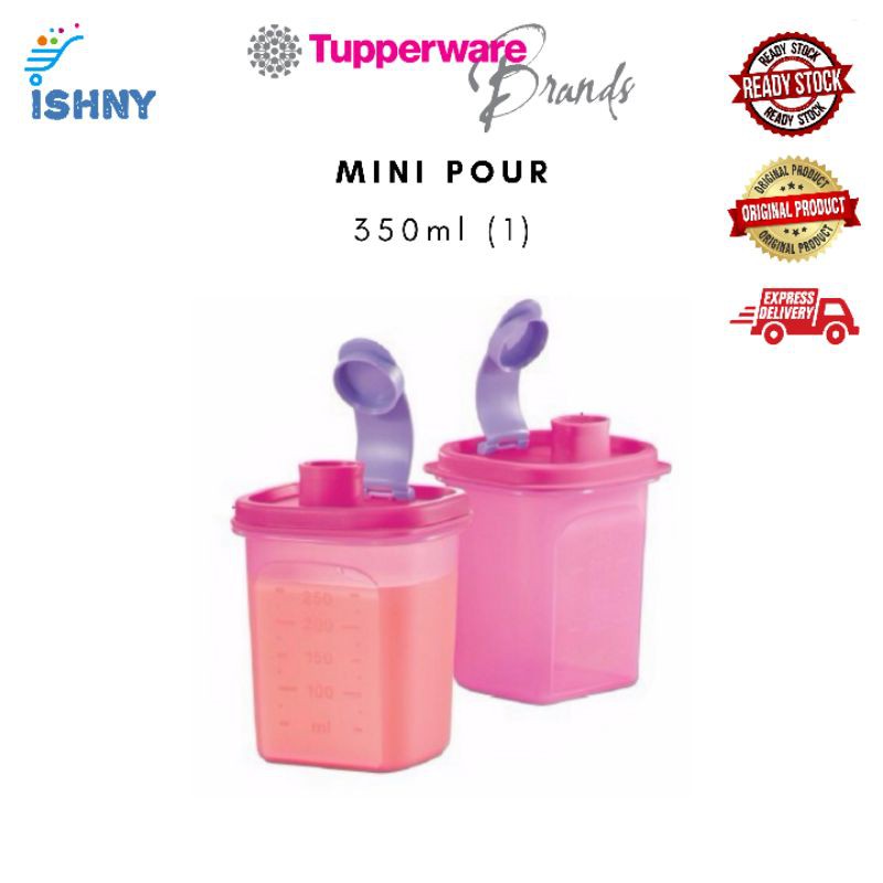 Tupperware Mini Pour 350ml (1pc) pink purple | Shopee Malaysia