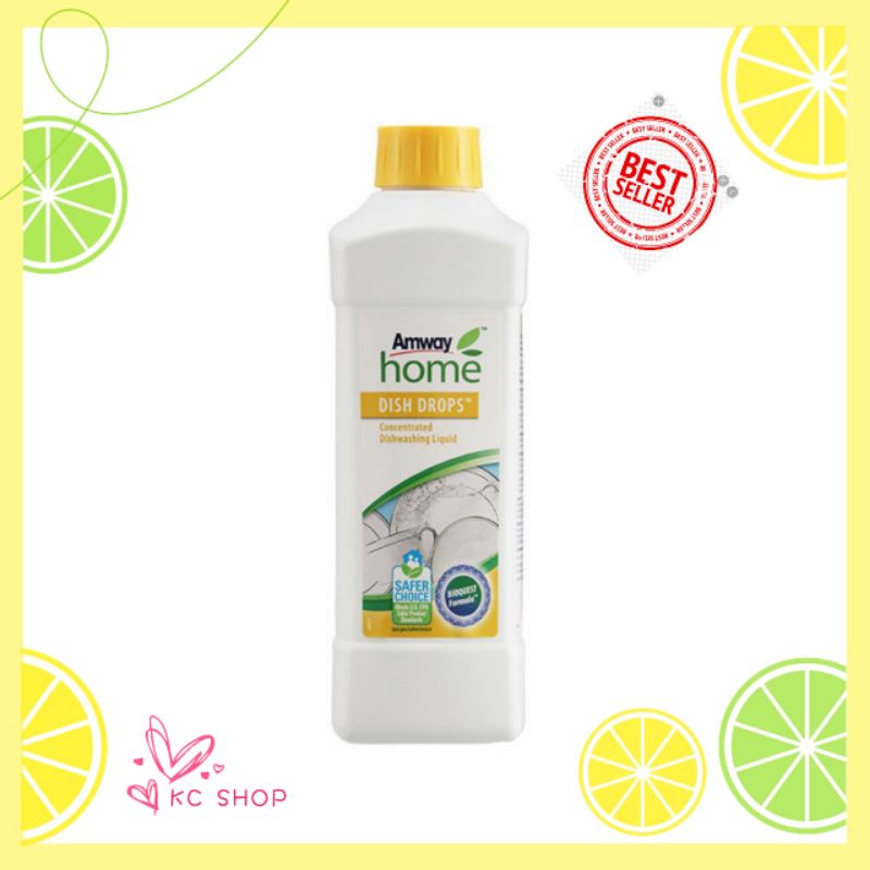 DISH DROPS Concentrated Dishwashing Liquid 1L 🌹Ready Stocks🌹 | Shopee ...