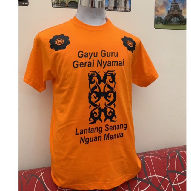 BAJU GAWAI TSHIRT / BAJU GAWAI BOLEH TEMPAH DESIGN TERBARU! | Shopee ...