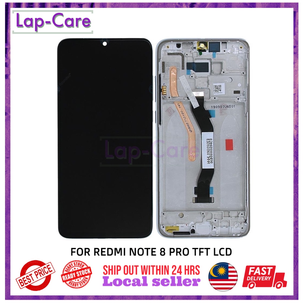 LAPCARE | REDMI NOTE 8 PRO LCD WITH TOUCH SCREEN DIGITIZER DISPLAY ...