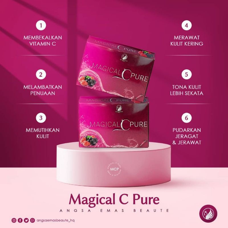 Magical C Pure Vitamin C Original Hq (READY STOCK) | Shopee Malaysia