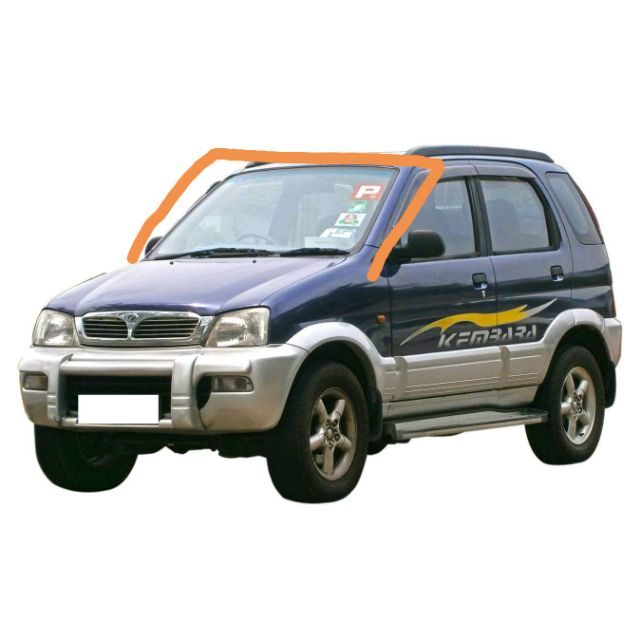 Perodua kembara front windscreen moulding (OEM) | Shopee Malaysia
