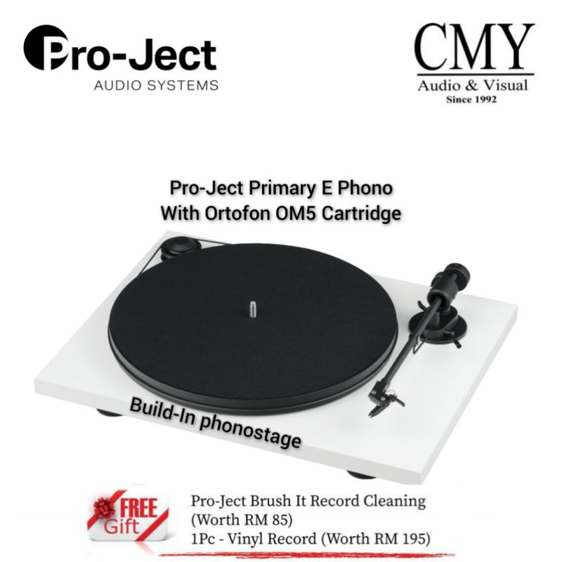 Pro-Ject Audio System Primary E Phono(Made In Europe)Free Pro-Ject ...
