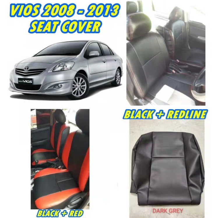 TOYOTA VIOS 2008-2013 FULL SET SEAT COVER | Shopee Malaysia