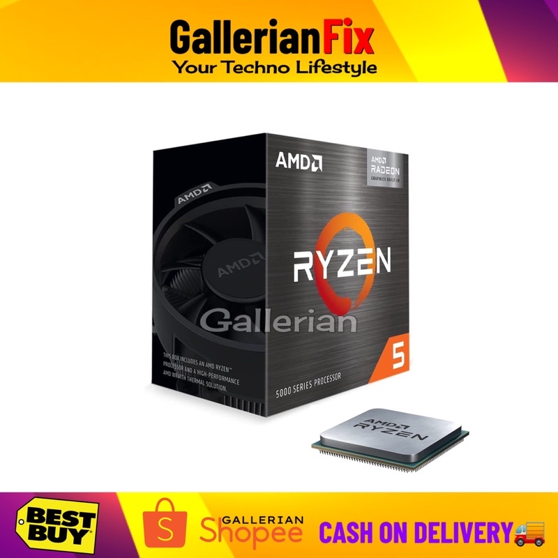 AMD Ryzen5 5600G / R7-5700G Desktop Processor AM4 Socket Tray Type ...