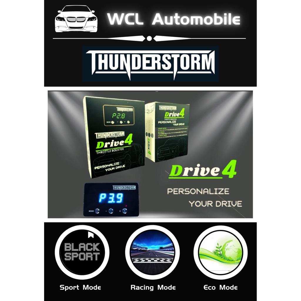 Thunderstorm Drive 4 Throttle Booster/Controller (TC1) - Mitsubishi ...