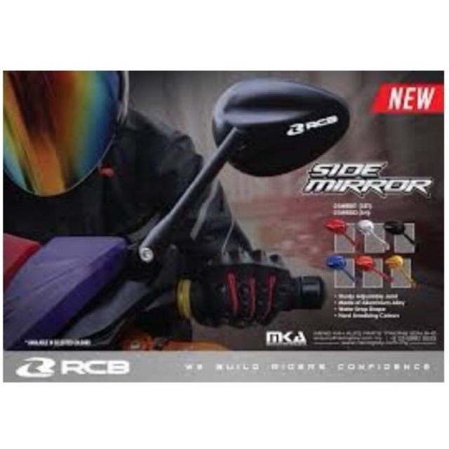 RCB ALLOY SIDE MIRROR S5 UNIVERSAL (100%ORIGINAL RCB) | Shopee Malaysia