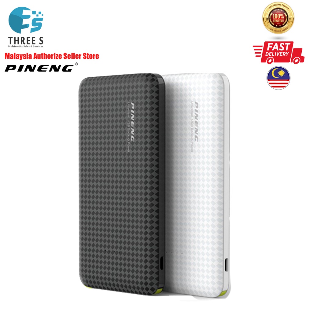 Pineng PN-955 10000mAh Lithium Polymer Power Bank | Shopee Malaysia