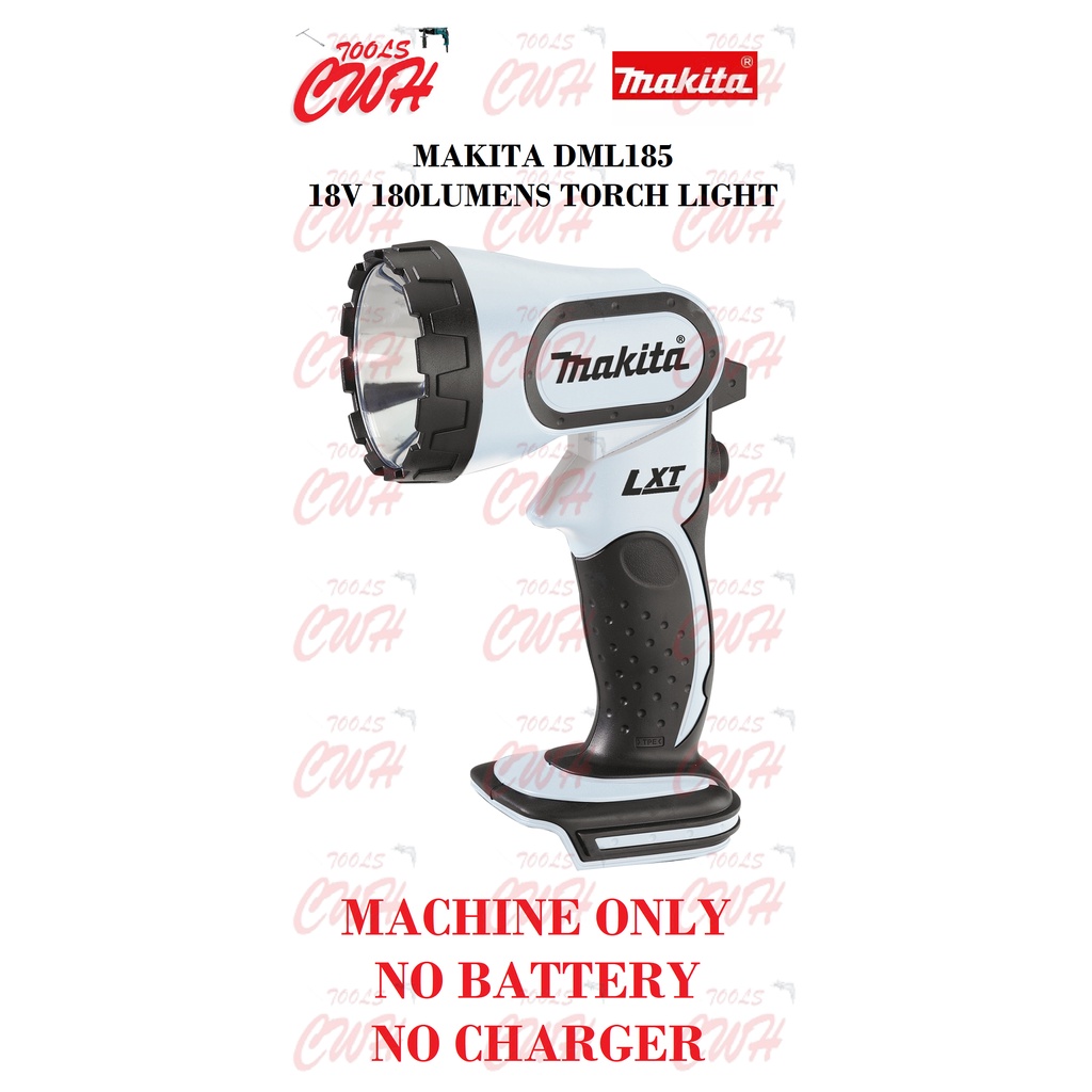 MAKITA BML185 18V 180LUMENS XENOM TORCHLIGHT PORTABLE TORCH EMERGENCY ...