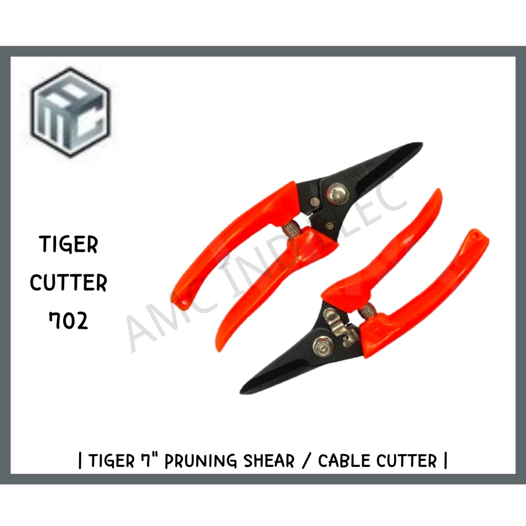 TIGER CUTTER 702 PRUNING SHEARS CABLE CUTTER WIRING ELECTRICAL ...