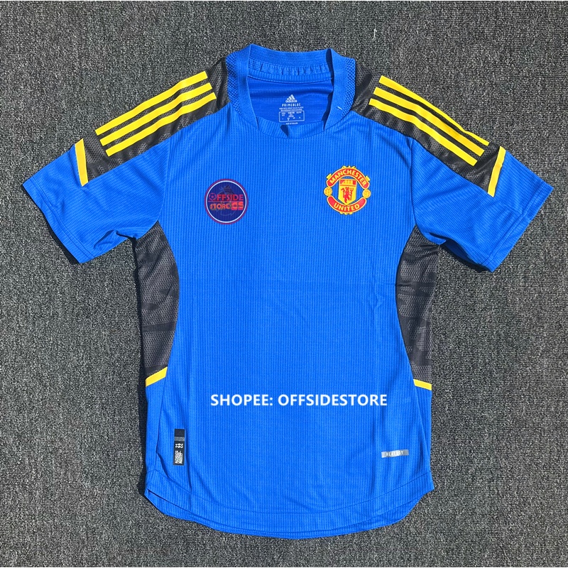 MU UCL Jersey United European Training Player Issue Prematch Football ...