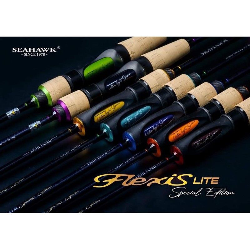 Seahawk Flexis Lite Ultra light Rod (spin n cast) | Shopee Malaysia