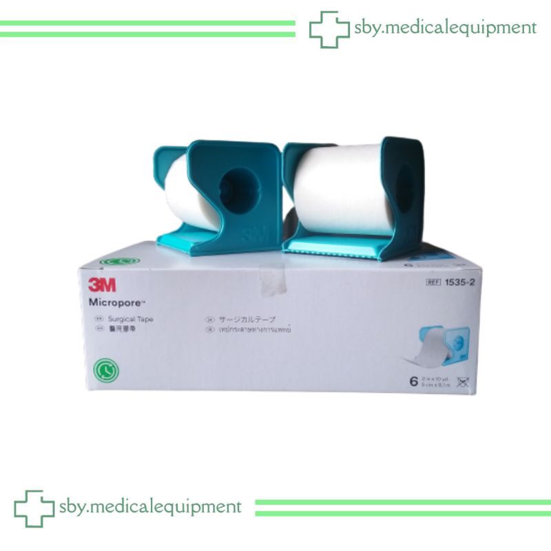 3m Micropore Plaster 1535-2 Size 5cm x 9.1m Surgical Tape Micropore ...