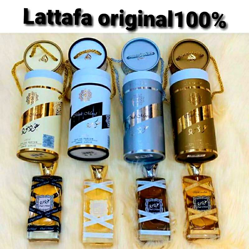 🌟Oud Mood 🌟 Perfume 100 ml LATTAFA🌟Original🌟Lattafa 3D Sticker Hot Sell ...