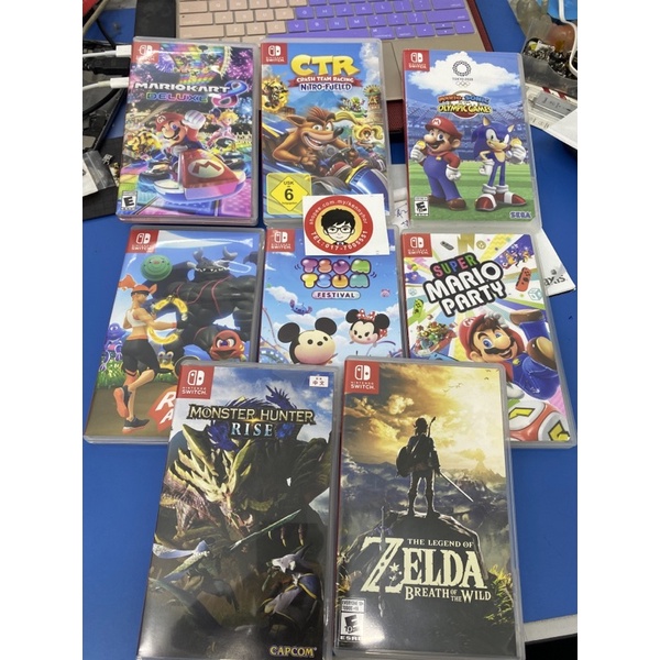 Nintendo Switch Used Game / Second-hand Game 二手游戏 switch game card ...