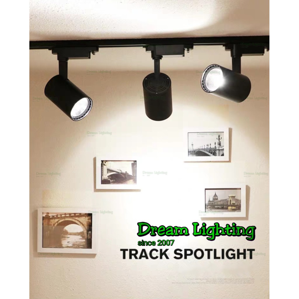 Dream Lighting LED Track Light Spotlight 220V Spotlight Aluminum Rails ...