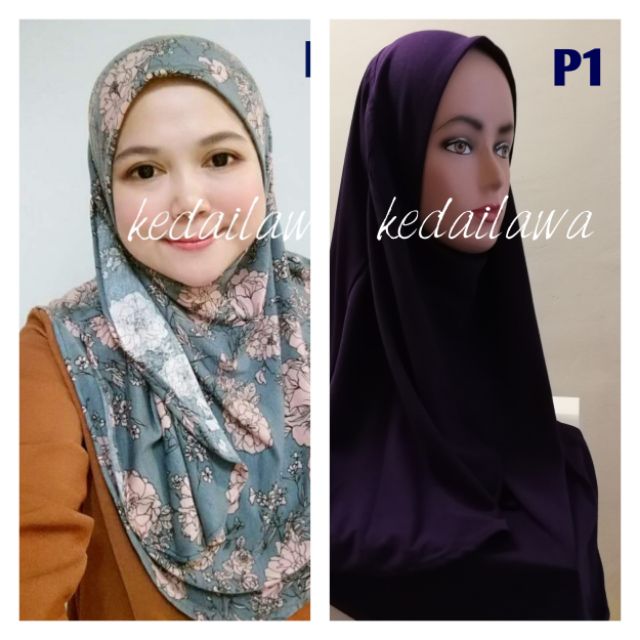 Tudung Sarung/Fully Instant Hijab(M) | Shopee Malaysia