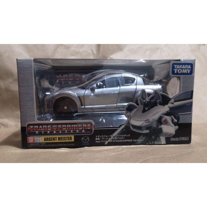 Original Takara Tomy Transformers 1/24 Binaltech BT-20 Argent Meister ...