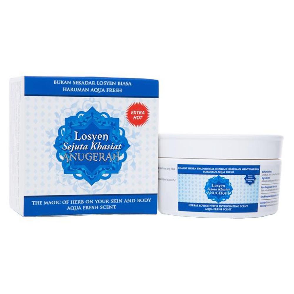 ANUGERAH LOSYEN EXTRA HOT (BIRU) | Shopee Malaysia