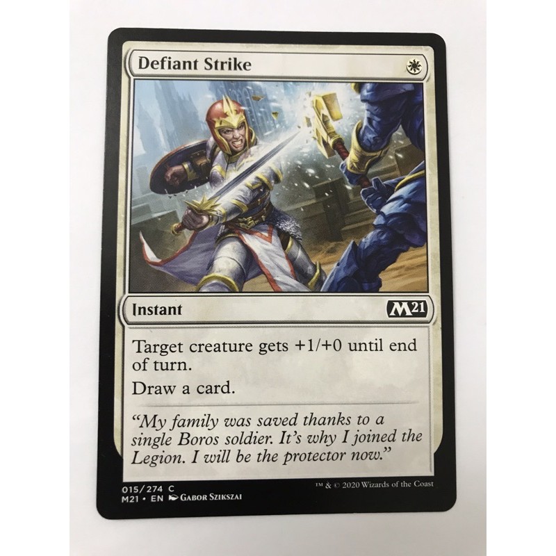 Magic The Gathering Defiant Strike | Shopee Malaysia