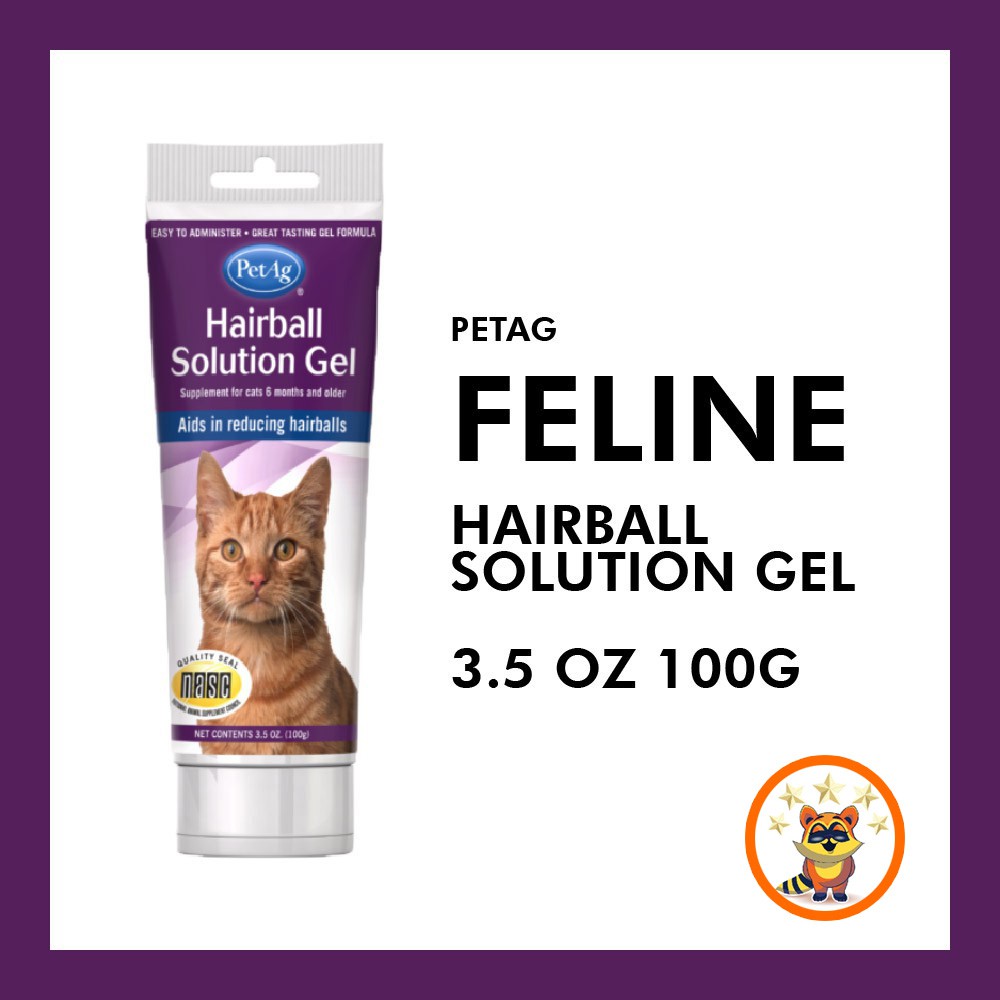 PetAg Hairball Solution Gel 100g 3.5oz Cat Kucing | Shopee Malaysia