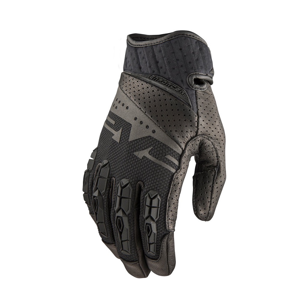 Motorcycle Riding Glove - EVS - ENFORCER STREET GLOVE - BLACK | Shopee ...