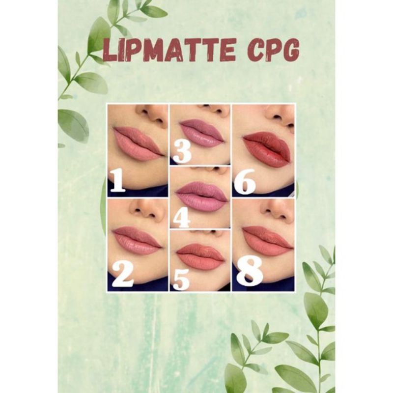 CPG LIPMATTE 💯ORIGINAL HQ💯 | Shopee Malaysia