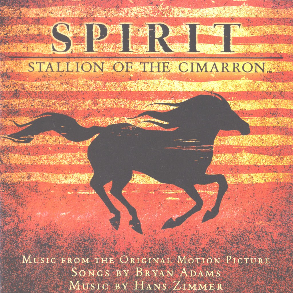 CD-R Bryan Adams - Spirit: Stallion of th Cimarron - Music From the ...