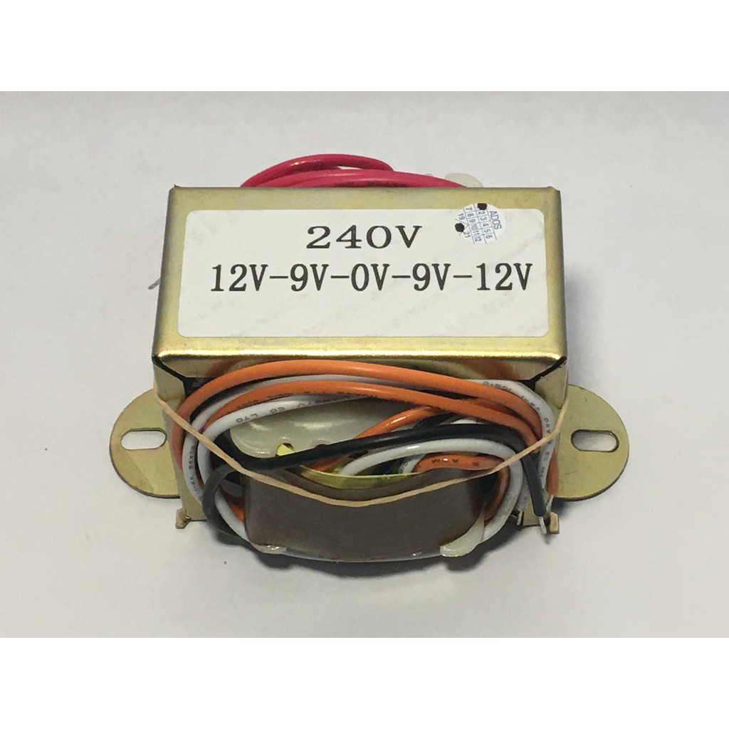 Output = 12V-9V-0V-9V-12V Input = 240V AC Auto Gate Transformer ...