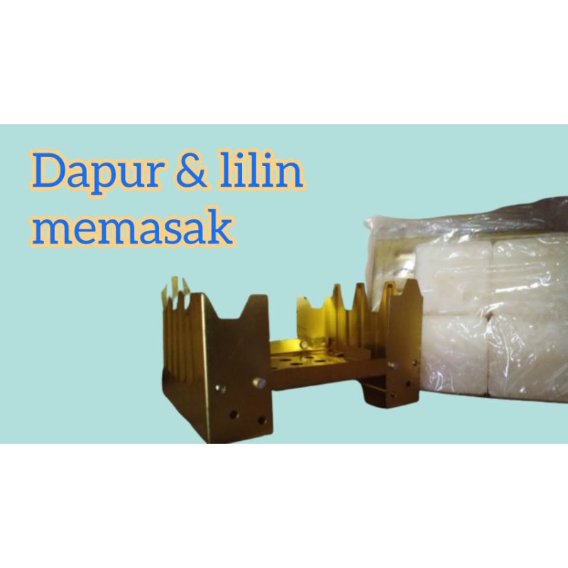 Dapur lilin askar | dapur camping Hiking | Shopee Malaysia