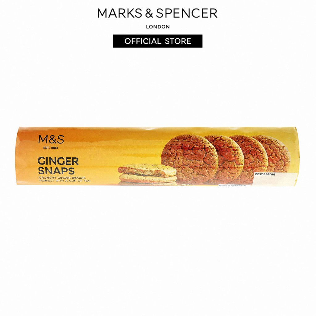 M&S Ginger Snaps 250G | Shopee Malaysia