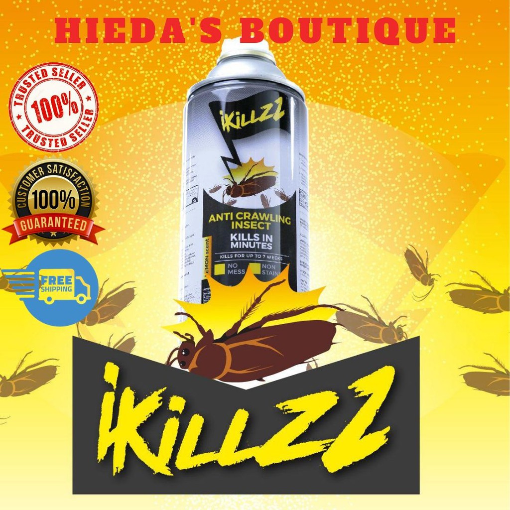 🔥iKILLZZ SPRAY LIPAS - ANTI CRAWLING INSECT🔥 | Shopee Malaysia
