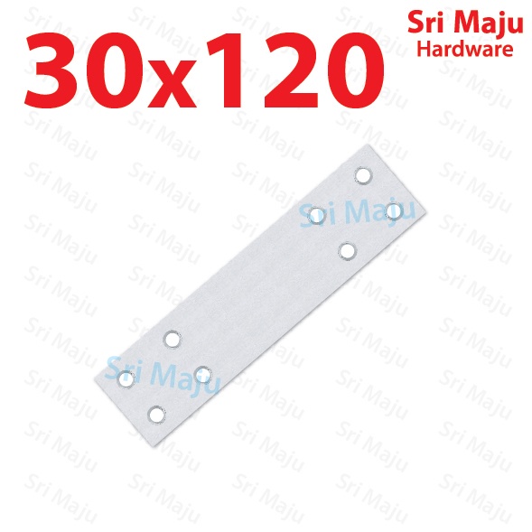 MAJU FBZ-W30 Quality Metal Flat Bracket Mending Plate Repair Fixing ...