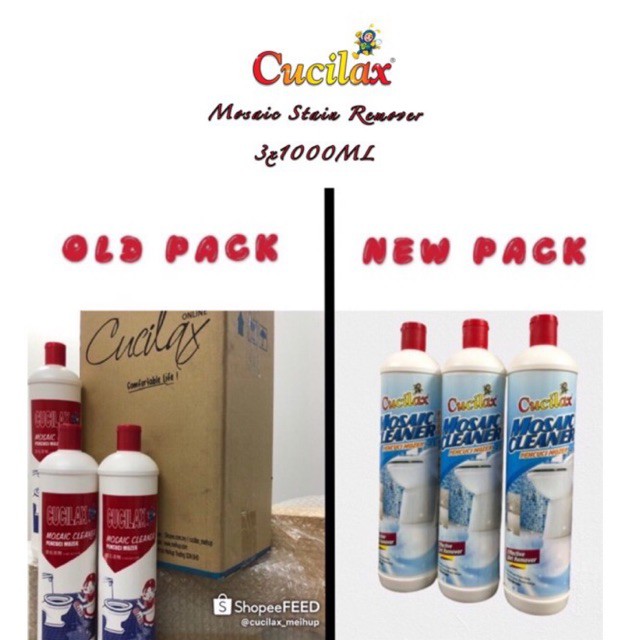 【Ready Stock】 Cucilax Mosaic Cleaner pencuci mozek / pencuci tandas ...