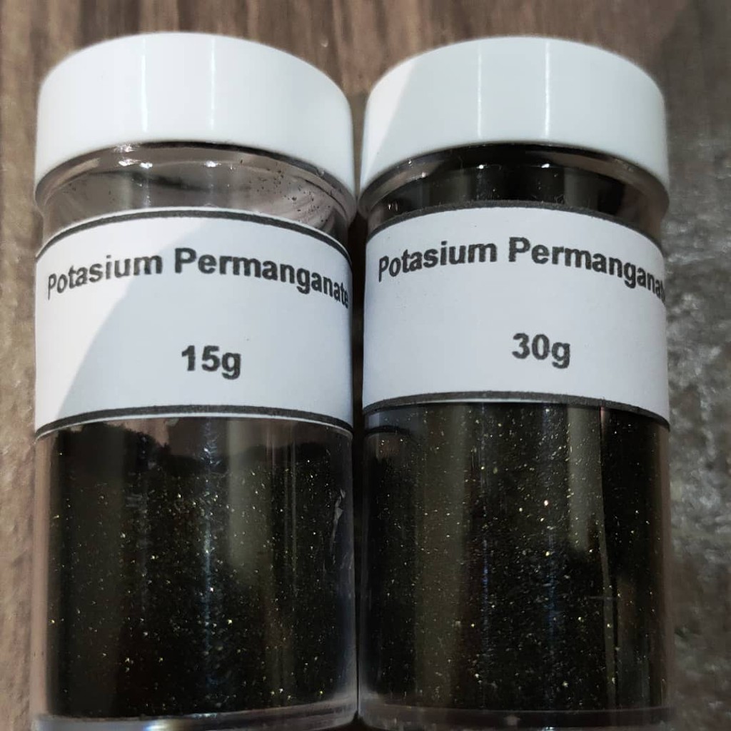 [ 15 / 30 / 100 gram ] Pure Potassium Permanganate | Shopee Malaysia