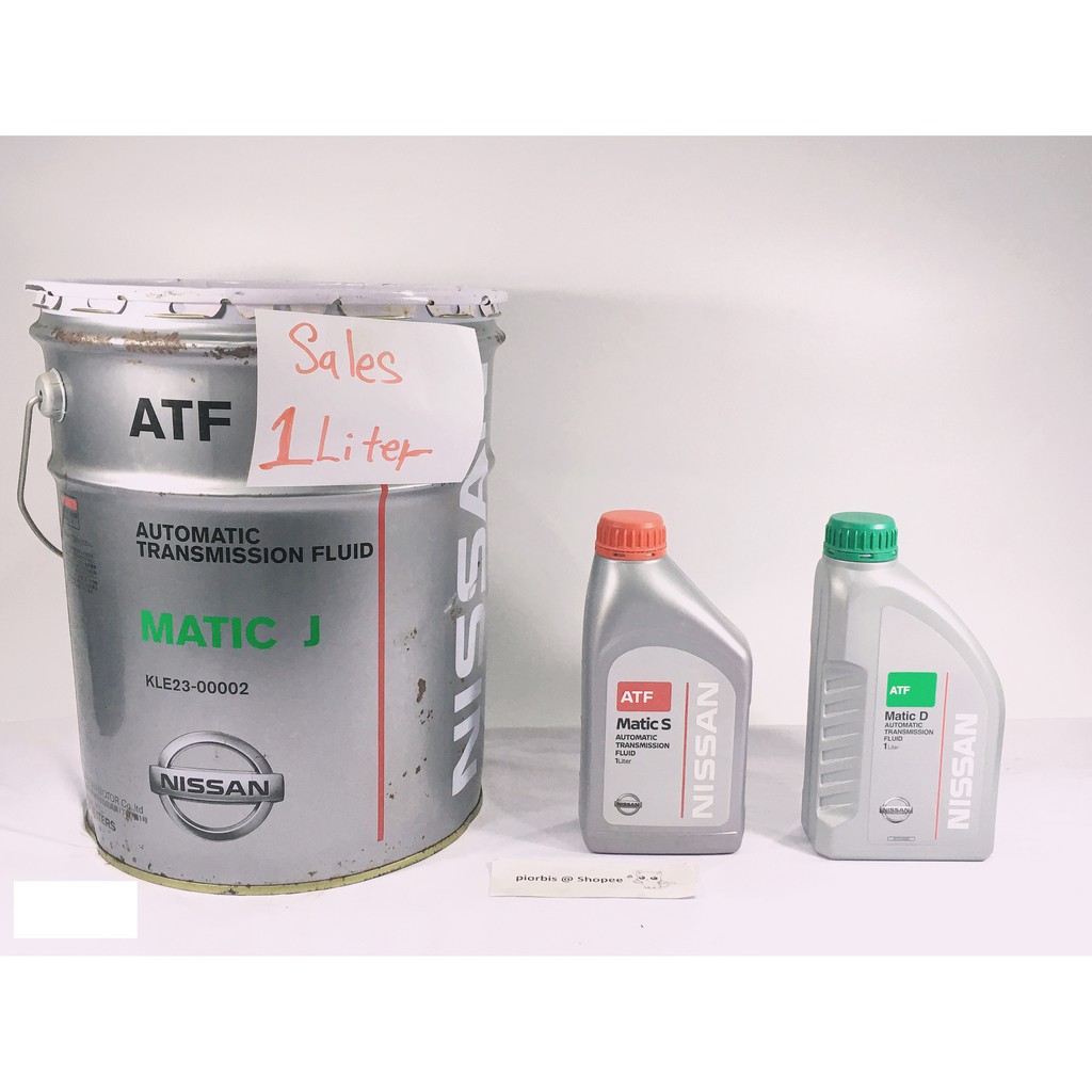 100% ORIGINAL NISSAN ATF GEAR OIL AUTOMATIC TRANSMISSION FLUID MATIC C ...